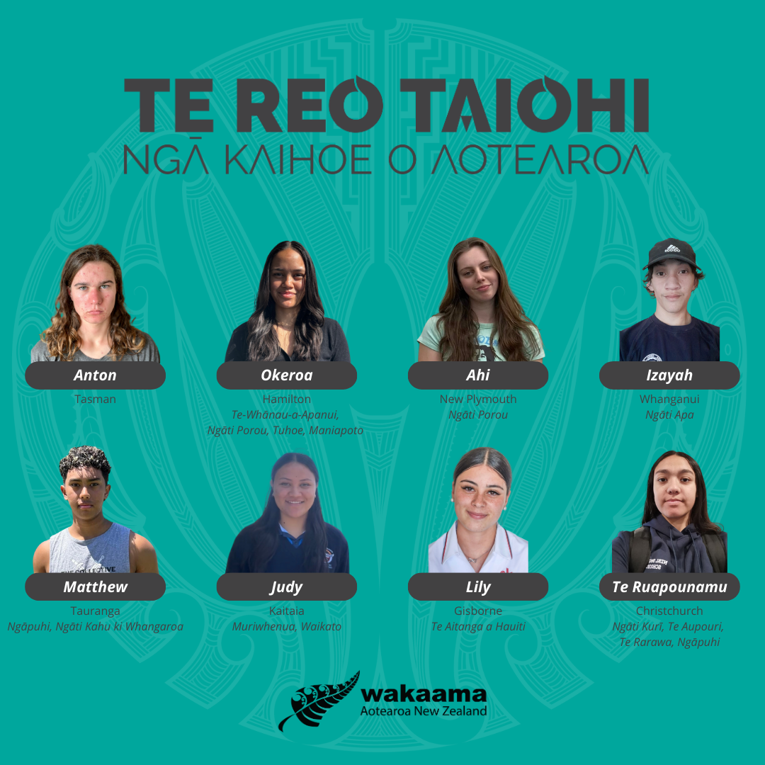 Te Reo Taiohi - Waka Ama NZ