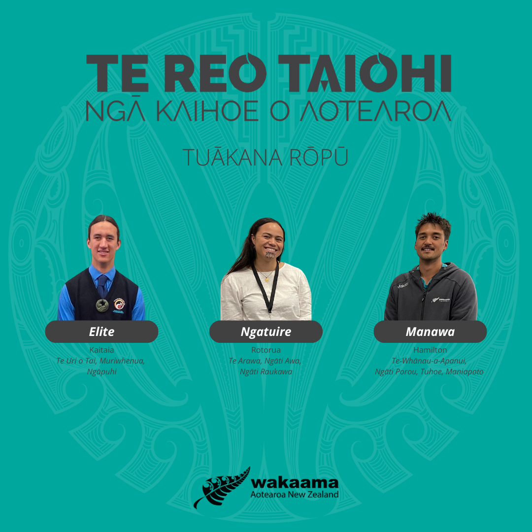 Te Reo Taiohi - Waka Ama NZ
